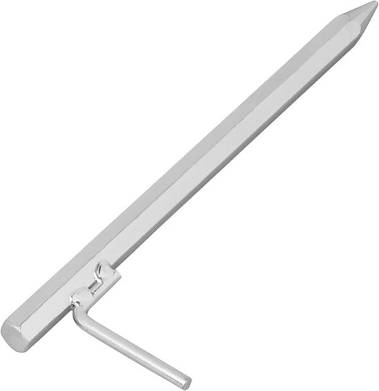 ProPlus Grondpen - Gegalvaniseerd Staal - L-haak - 30 cm - 16 mm ...