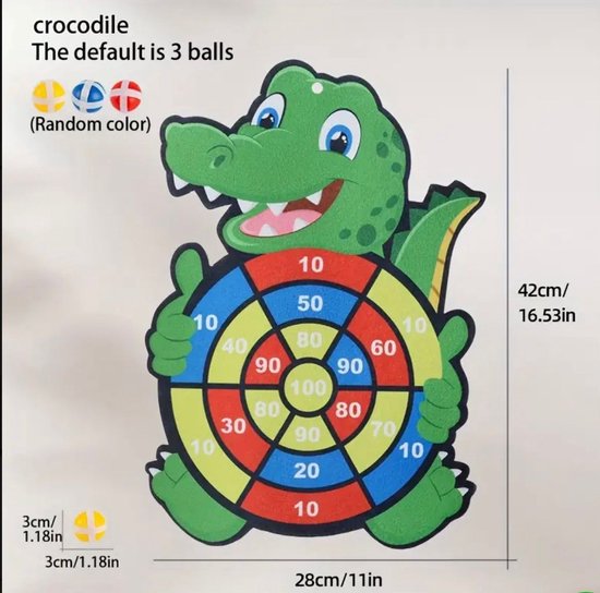 Bordspel Muur Bord Gooi Spel Kinderen Leren Plakbord stof krasvrij ...