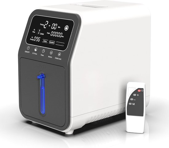 Lexium Zuurstofconcentrator - Zuurstof apparaat - Zuurstoffles | bol