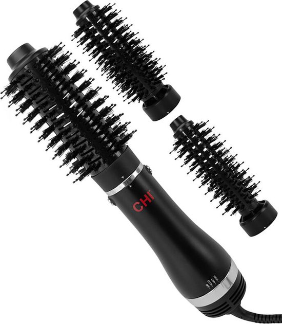 CHI - Round - 3 in 1 blowout Brush - Anti Frizz - Fohn Borstel Met 3 ...