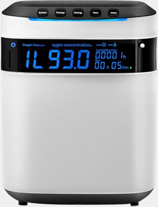 Lexium Zuurstofconcentrator - Zuurstof apparaat - Zuurstoffles | bol