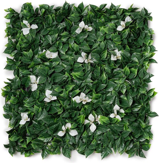 Kunsthaag plantenwand - Planten muur - Voor binnen en buiten - Groene ...