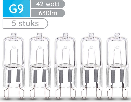 Modee Halogeen lamp G9 - 42W 2700K 630 LM 230V - Halogeen Lamp insteek ...