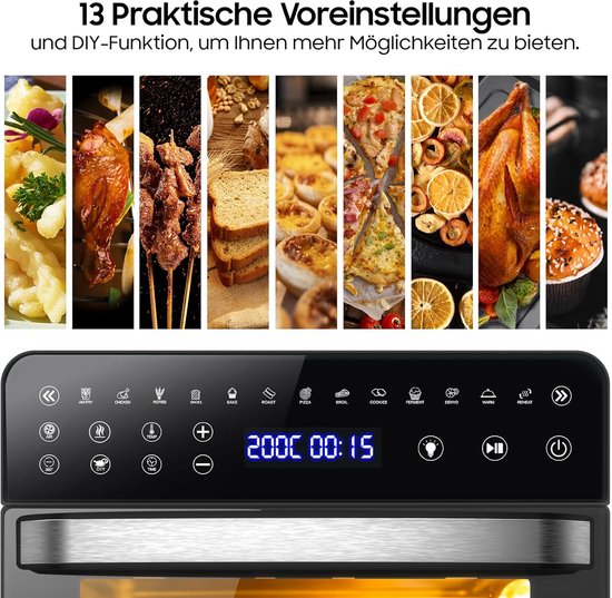 Lexium Mini Oven - Mini Oven Vrijstaand - Mini Oventje - Minioven | bol