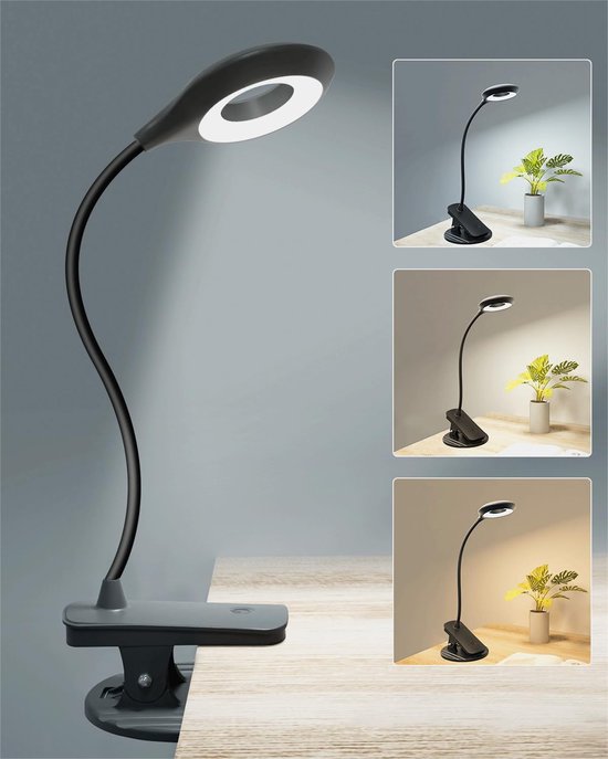 Lexium Leeslampje voor Boek - Leeslampje voor in Bed - Bedlamp ...