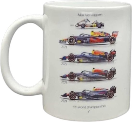 Mok 4 auto's plus kart Max Verstappen - Formule 1-FIA-race-eten en ...