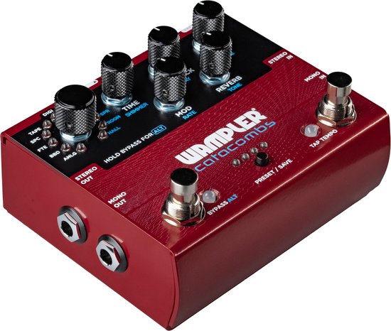 Wampler Catacombs Reverb & Delay - Effect-unit voor gitaren | bol