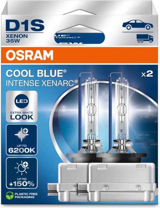 Osram Cool Blue Intense D1S Xenarc Duobox 66140CBN | bol
