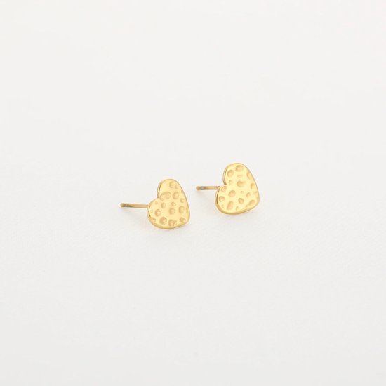 hartjes studs goud JE16785 | bol
