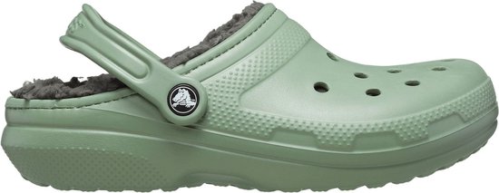 Crocs Classic Fuzz Lined Clog Instappers Senior | bol