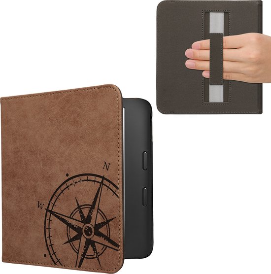 kwmobile ereader hoesje van kunstsuède - geschikt voor Kobo Libra 2 ...