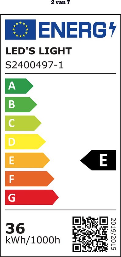 LED's Light LED balken 120 cm - All-in one -Duopack - Ledbalk | bol