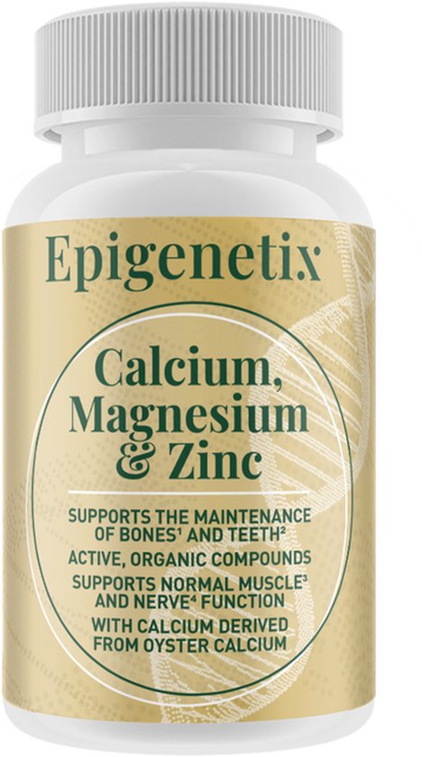 Epigenetix - Calcium, Magnesium & Zink - 90 tabletten - Optimale ...