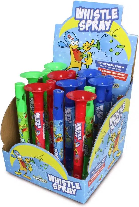 Whistle Spray Candy - 16 stuks | bol