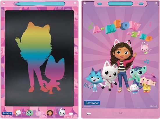 Gabby's Dollhouse 11 Ã¢â‚¬â„¢multicolor e-inkt-tekening tablet met ...