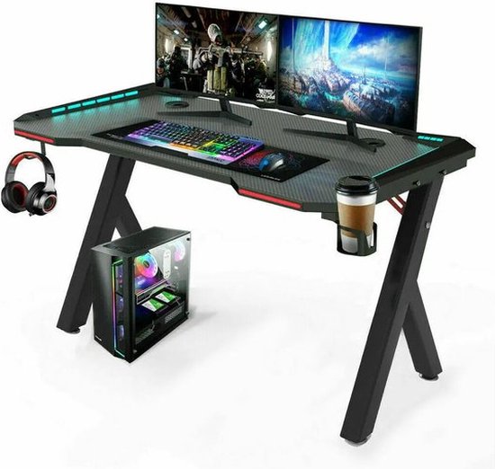 Groot Laptop Computer Bureau - Groot Formaat - Rechthoekig Staand ...