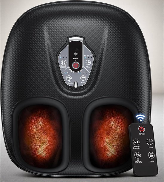 Egoods Voet Massage Apparaat - Draagbare Voetmassager met Warmte ...