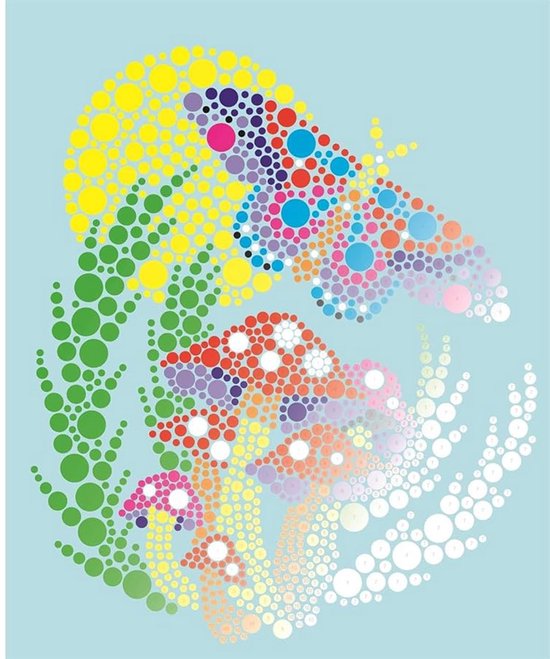 Dot Painting Set Compleet: Inclusief Tools en Patronen voor Abstracte ...