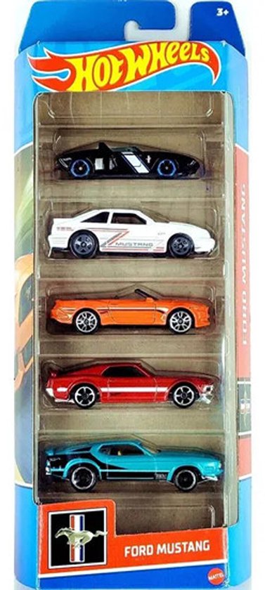 Hot Wheels Mustang 5 Pack