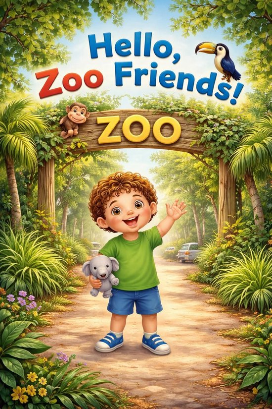 Hello, Zoo Friends! (ebook), Ilonka Quiroz | 9798233183973 | Boeken | bol