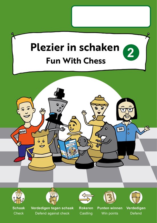 Plezier in Schaken – Werkboek Deel 2 – Schaken leren voor kinderen ...