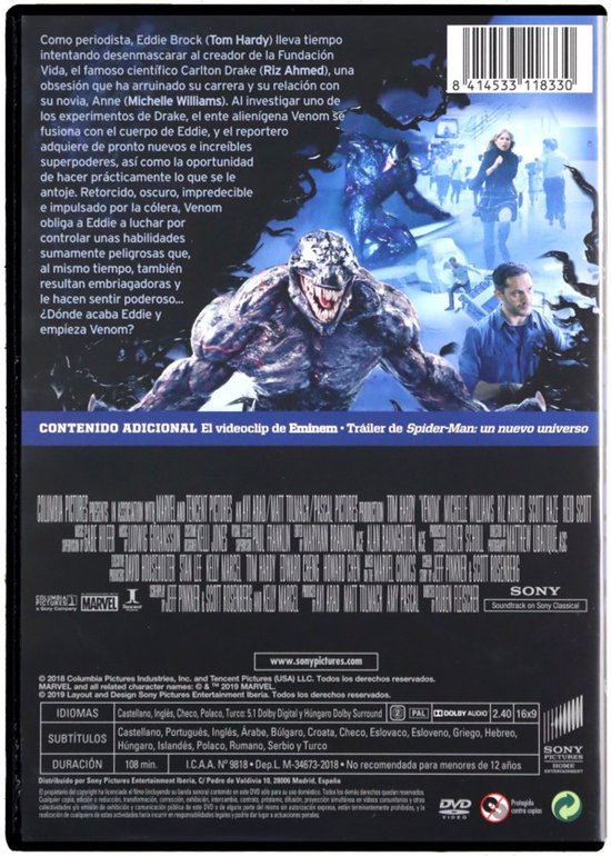 Venom [DVD] (DVD), Scott Haze | DVD | bol