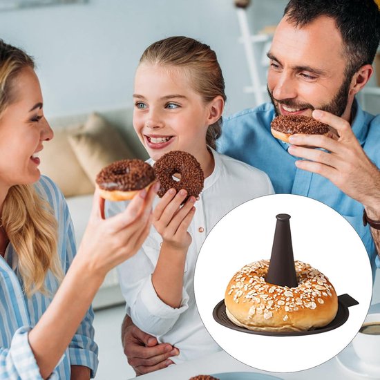 Donut bakvorm met conische vorm voor perfecte donuts - 6-delige set ...