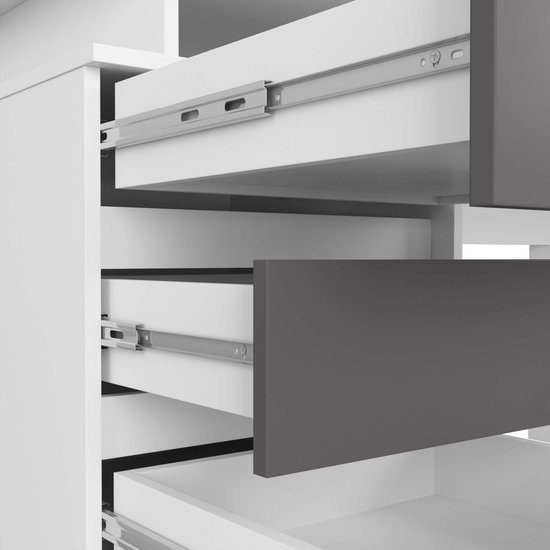 Bureau CLP 135 cm met 3 Laden / Computerbureau / Computer Tafel ...