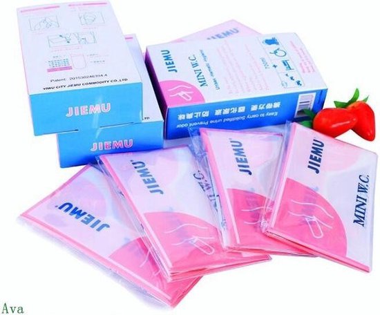 Mini W.C. plaszak voor festivals,camping, reizen, auto,... | bol.com