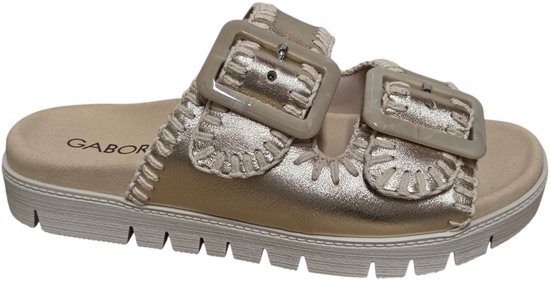 Gabor Dames Slippers - goud | bol