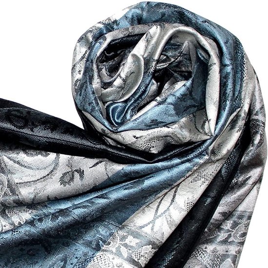 Luxe Herensjaal Geweven 100% Zijde Paisley Patroon Zacht en Warm | bol