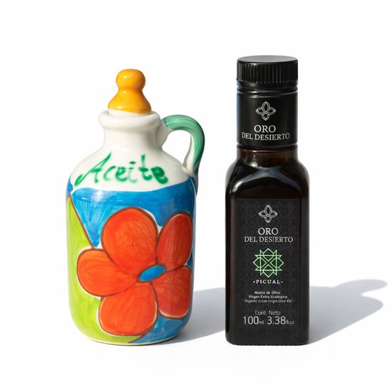Oro del Desierto Picual Extra Vierge Olijfolie 100 ml met Spaans ...