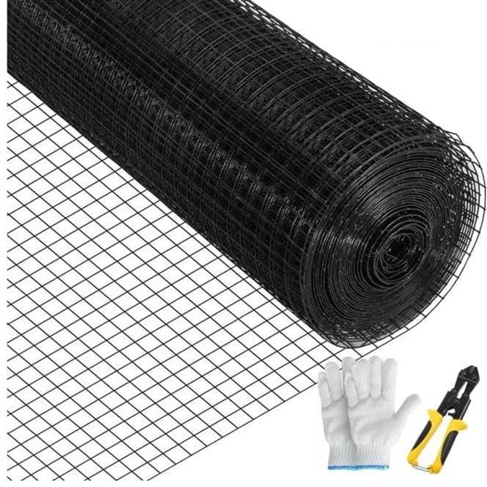 Kippengaas - Tuin Afrastering - Tuin Gaas - Gelast - Vinyl Gecoat ...