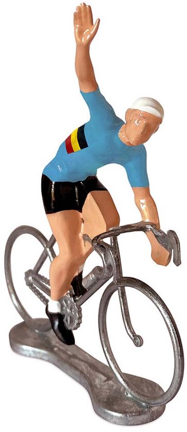 Bernard & Eddy Miniatuur Wielrenners Belgische trui - Handgeschilderd ...