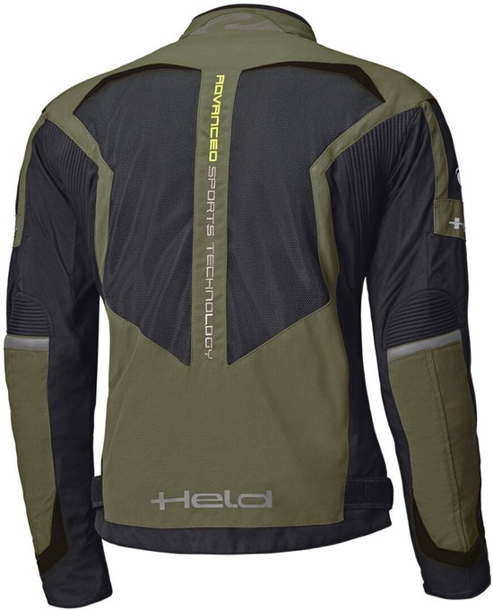 Held Sonic II Mesh Legergroen Textiele Motorjas - Maat M - Jas | bol