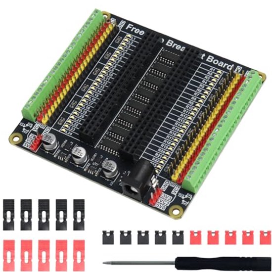 Universele Breakout Board voor Arduino Nano en Raspberry Pi Pico - GPIO ...