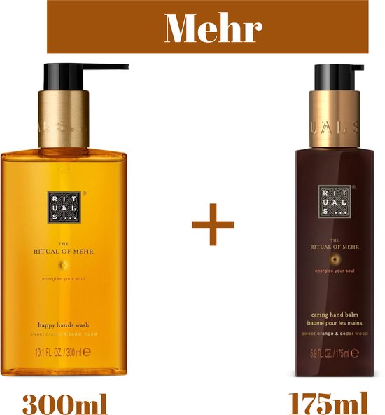 Rituals of Mehr - Kitchen Set Hand Wash 300 ml - Hand Balm Kitchen 175 ...