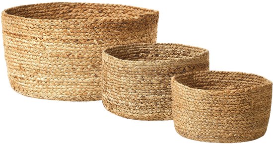 BELIANI RANWAL - Mand - Natuurlijk - Jute | bol