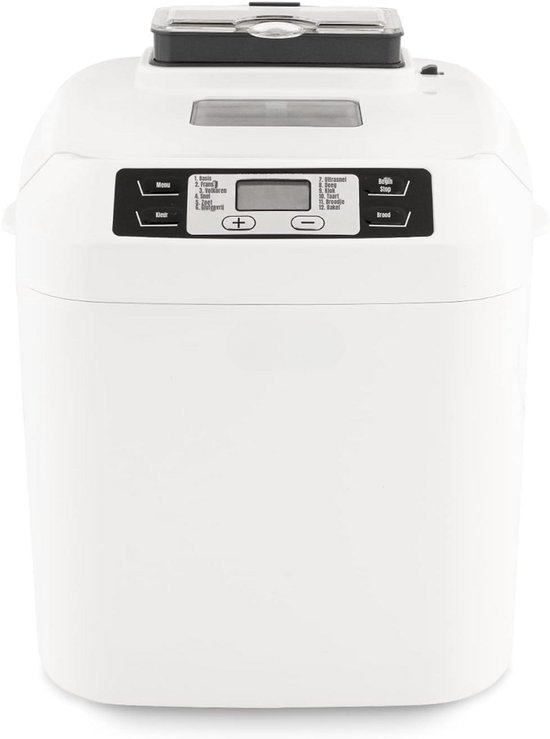 SCH® Broodbakmachine - Broodbakmachines - Broodbak machine - Wit- 30 cm ...
