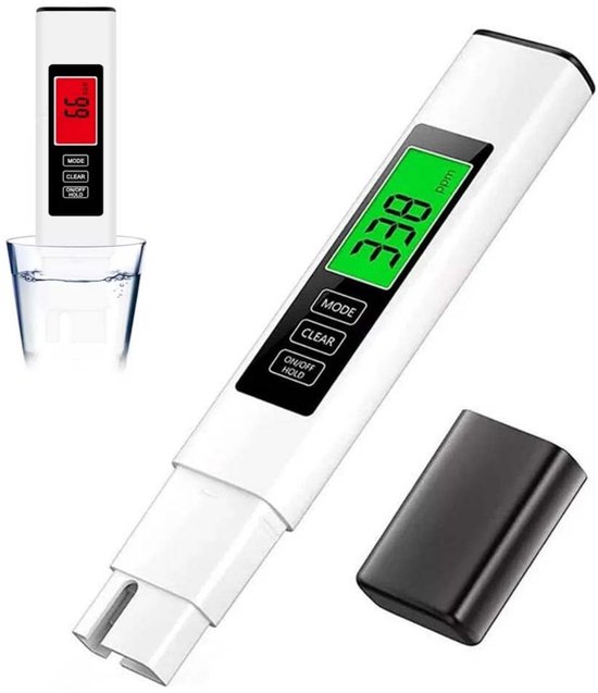 EXCITAT Waterkwaliteitstester - TDS-analysator - Digitale ...
