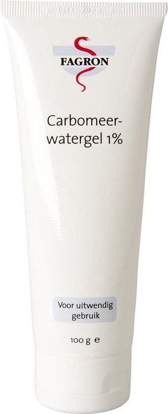 Fagron Carbomeerwatergel 1% FNA - 100 gram | bol