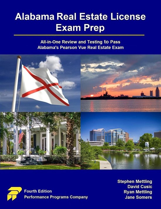 Alabama Real Estate License Exam Prep (ebook), Stephen Mettling ...