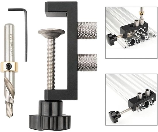 Brenzoos - Aluminium profiel boormal voor houtbewerking, geschikt voor ...