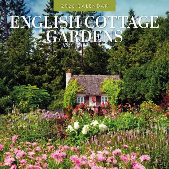 English Cottage Gardens Kalender 2026 | bol