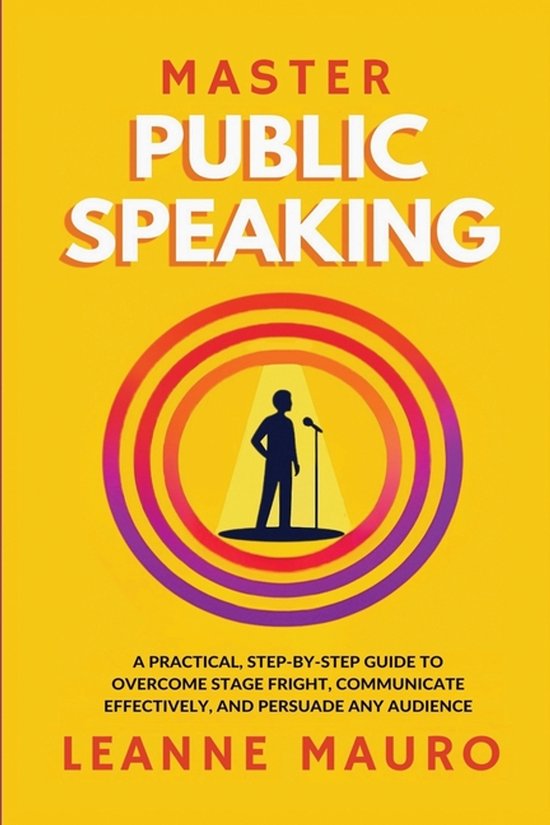 Master Public Speaking | 9781764322706 | Leanne Mauro | Boeken | bol