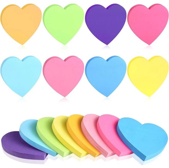 EXCITAT Sticky Notes - Kleurrijke Sticky Notes - Post-it Notes ...