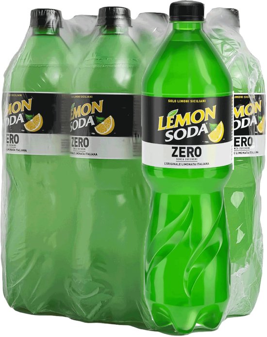 LemonSoda ZERO L'Originale 1L - Lemon Soda - frisdrank zonder suiker ...