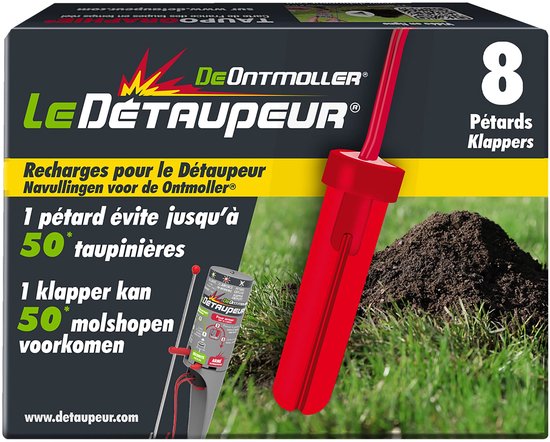 De Ontmoller Navulling - Pyrotechnische mollenval - 8 stuks | bol