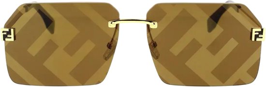 Fendi FE40043U 33G Zonnebril - Heren - Goud | bol