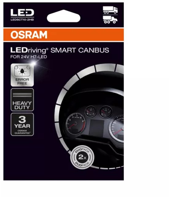 Osram H7 24V LEDriving Smart Canbus LEDSCT10-2HB | bol
